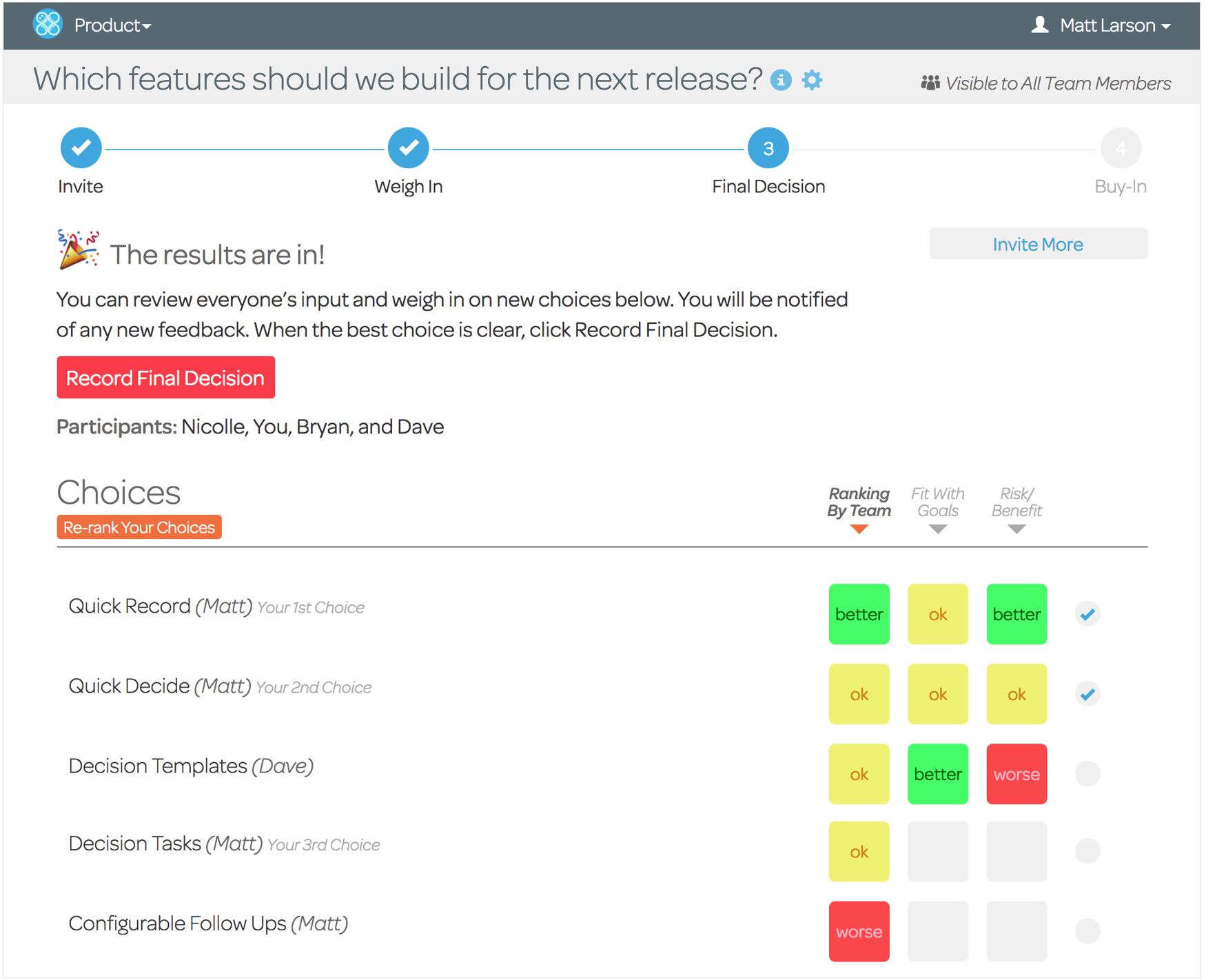 Agile Project Management Decision-Making Solution From Cloverpop